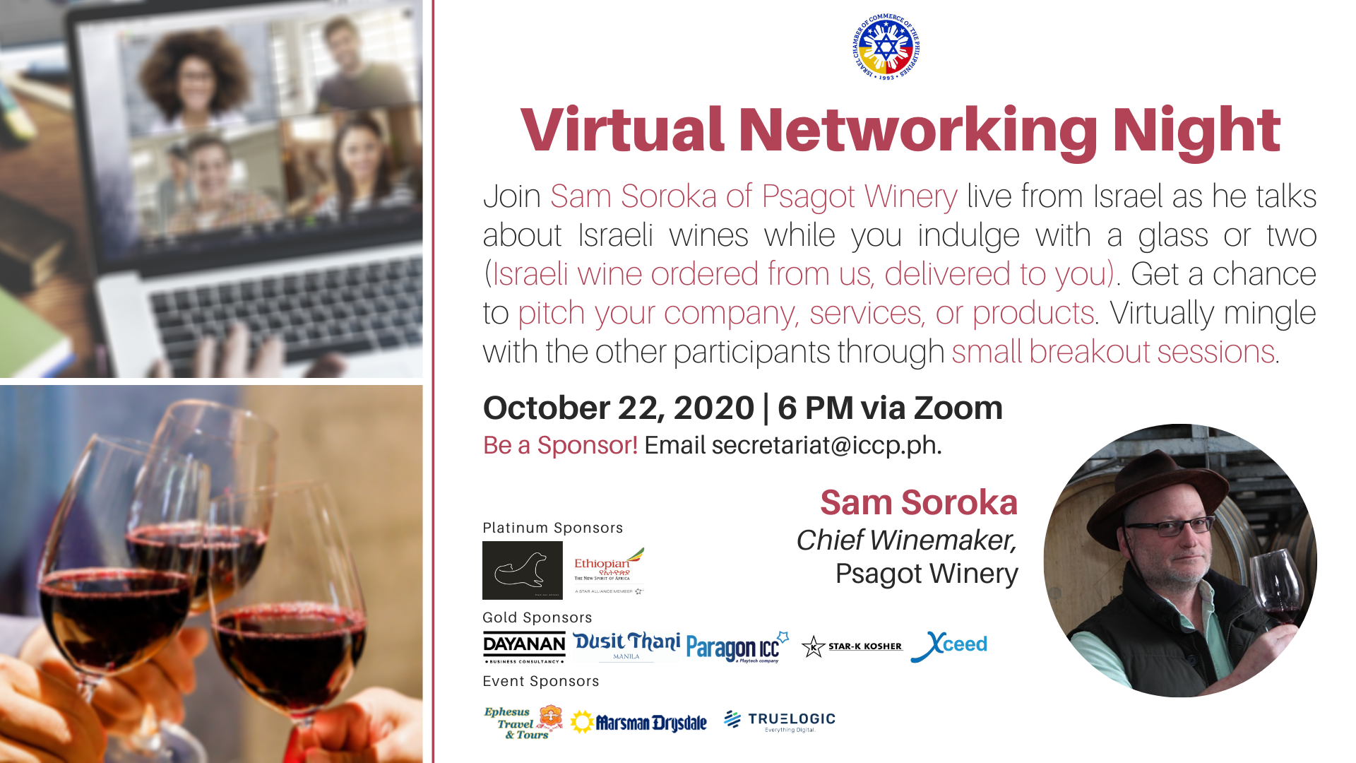 Virtual Networking Night - Israel Chamber of Commerce of the Philippines